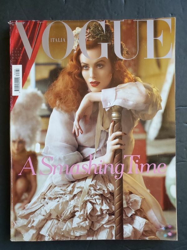 Karen Elson Vogue Italia 1997 VOGUE ITALIA October 2005 — KAREN