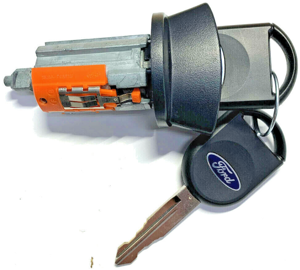 FOR SELECT FORD IGNITION SWITCH LOCK CYLINDER W/2 LOGO TRANSPONDER ...