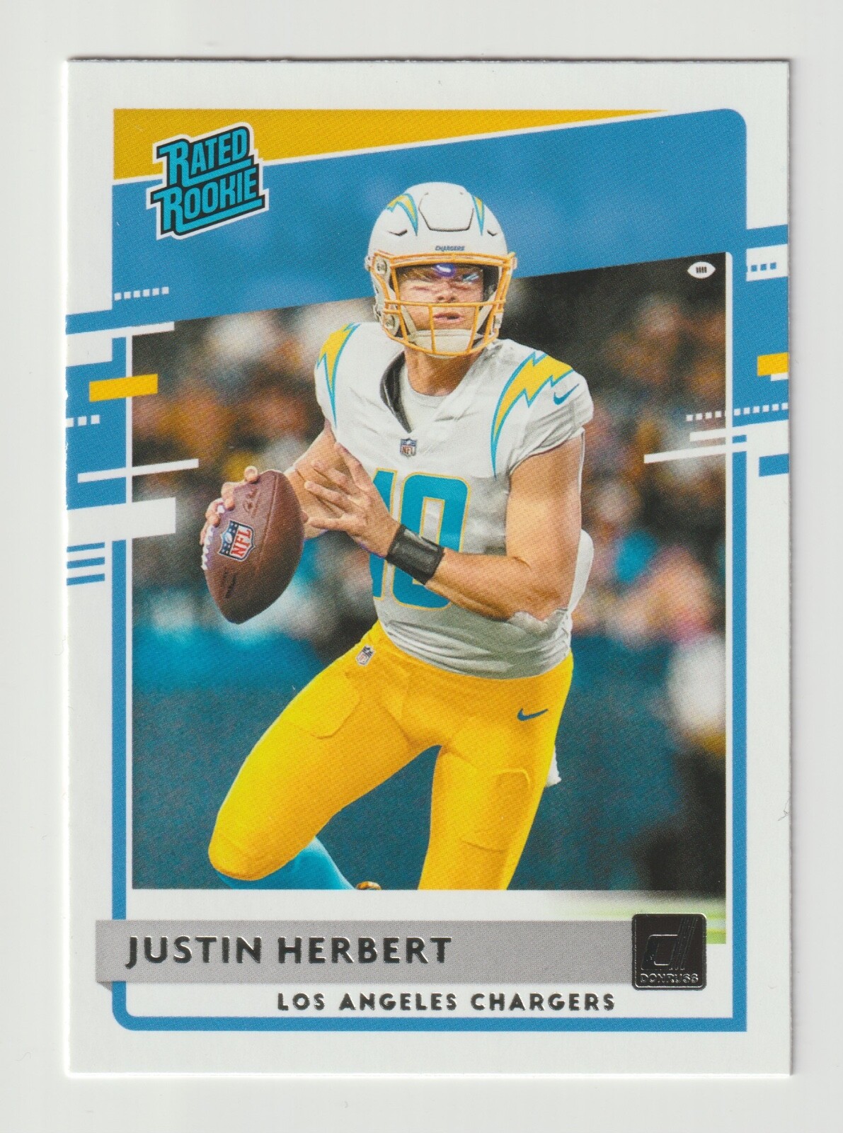2020 Panini Donruss - Rated Rookie #303 Justin Herbert (RC) | eBay