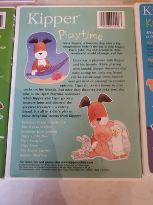 Kipper DVD Lot Of 5 Water Play, Imagine | Grelly USA