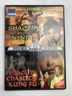 Shaolin Vs. Ninja/Shaolin Chastity Kung Fu (DVD, 2016) RARE ...