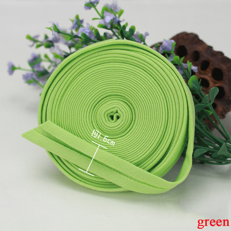5M Cotton Elastic Bias Binding Ribbon Strap DIY Sewing Crafts Webbing ...