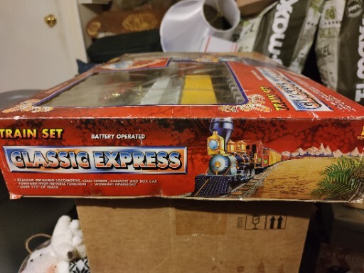 Toy State Train Set Classic Express Battery Operated 1992 Vintage No ...