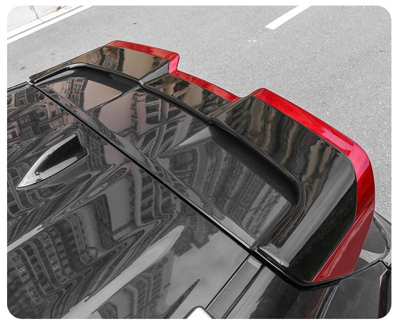 Gloss Black ABS Rear Roof Trunk Spoiler Wing Fits Toyota Highlander ...