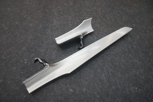 Set 2 Dash Trim Panel Molding Cover Strip 2056804371 OEM Mercedes C63 ...