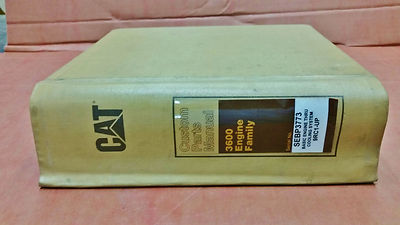 CAT Caterpillar 3600 Series Engine Custom Parts Manual SEBP3773 Serial ...