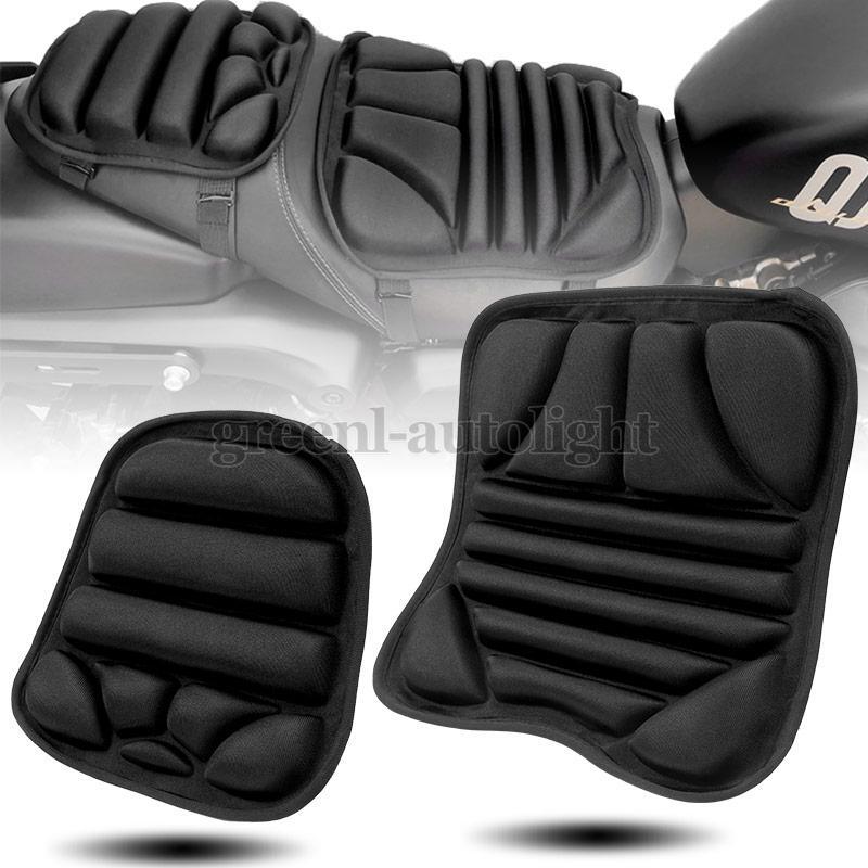 Motorcycle Seat Gel Pad Shock Absorption Comfortable Cushion Driver ...