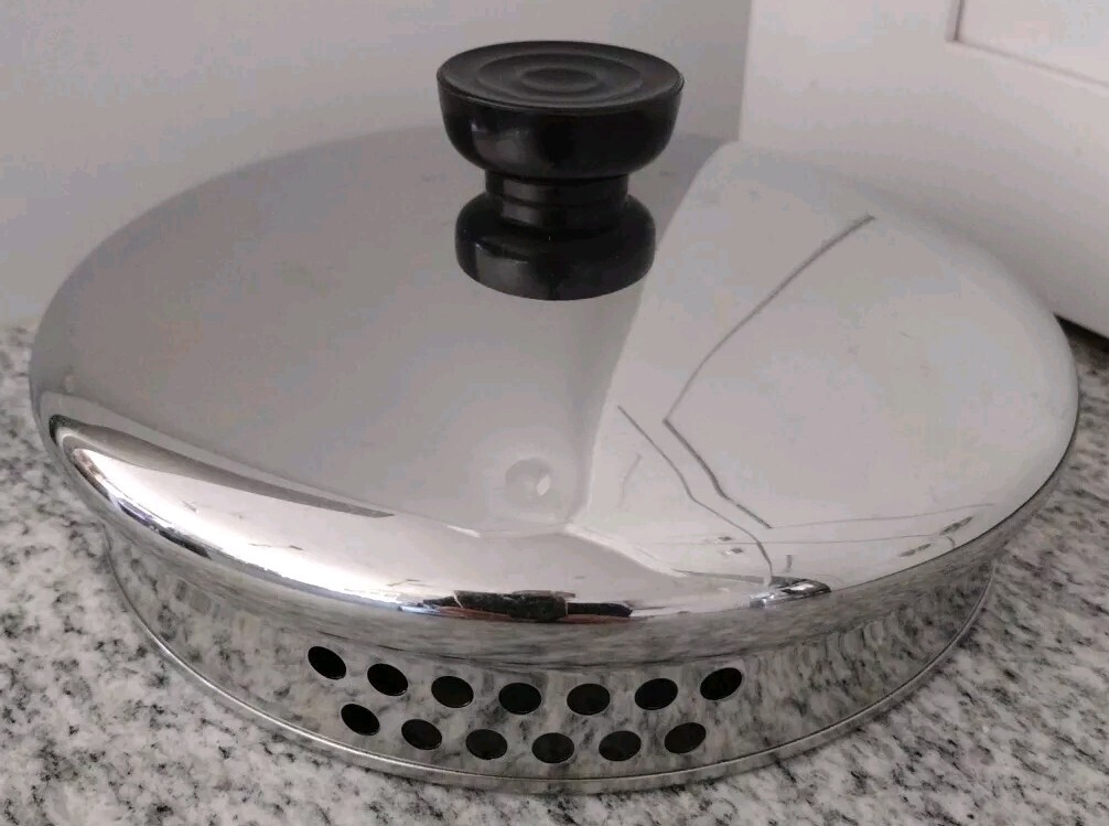 VTG Revere Ware Pot Strainer Lid with Handle 7" Inch Inner 7" 1/4 In ...