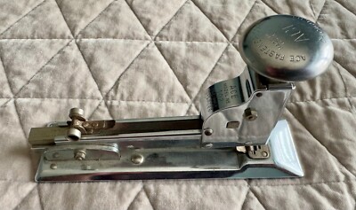 Vintage Heavy Duty Stapler, ACE Fastener Corp. Model 102, Staples Up To ...