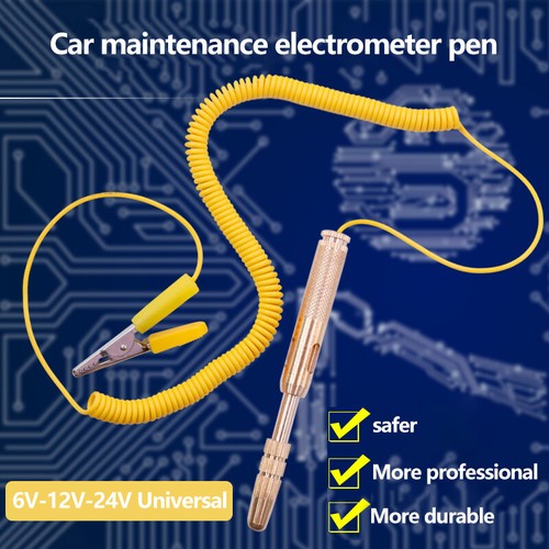 Diagnostic Tools DC 6V 12V 24V Copper Auto Car Light Circuit Tester ...