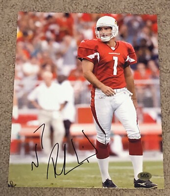 NEIL RACKERS SIGNED AUTOGRAPHED 8X10 PHOTO ARIZONA CARDINALS CAS ...