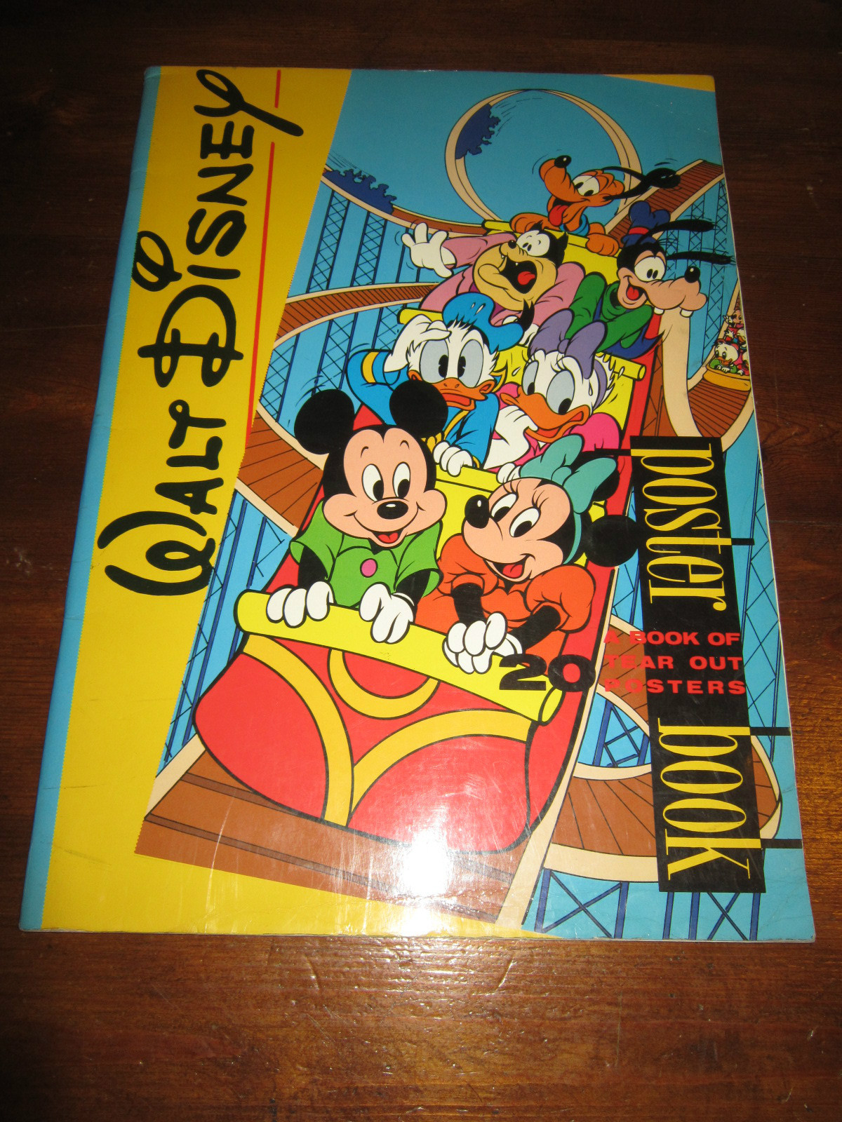 WALT DISNEY POSTER BOOK 20 POSTER DEI PERSONAGGI DISNEY FORMATO 30X40 ...