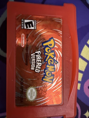 Pokemon Fire Red Nintendo Gameboy Advance Authentic; Cart Only | eBay