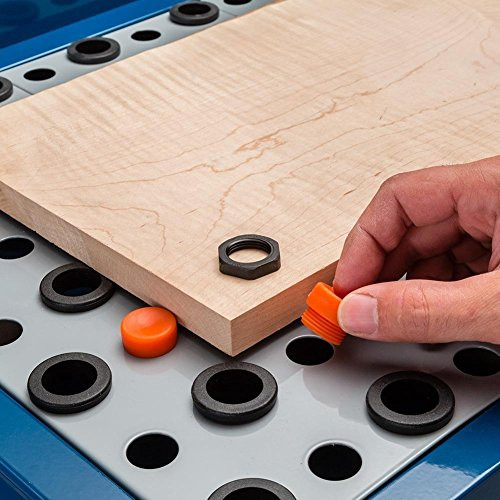 Rockler Downdraft Table - Orange Material Stops Woodworking Table ...