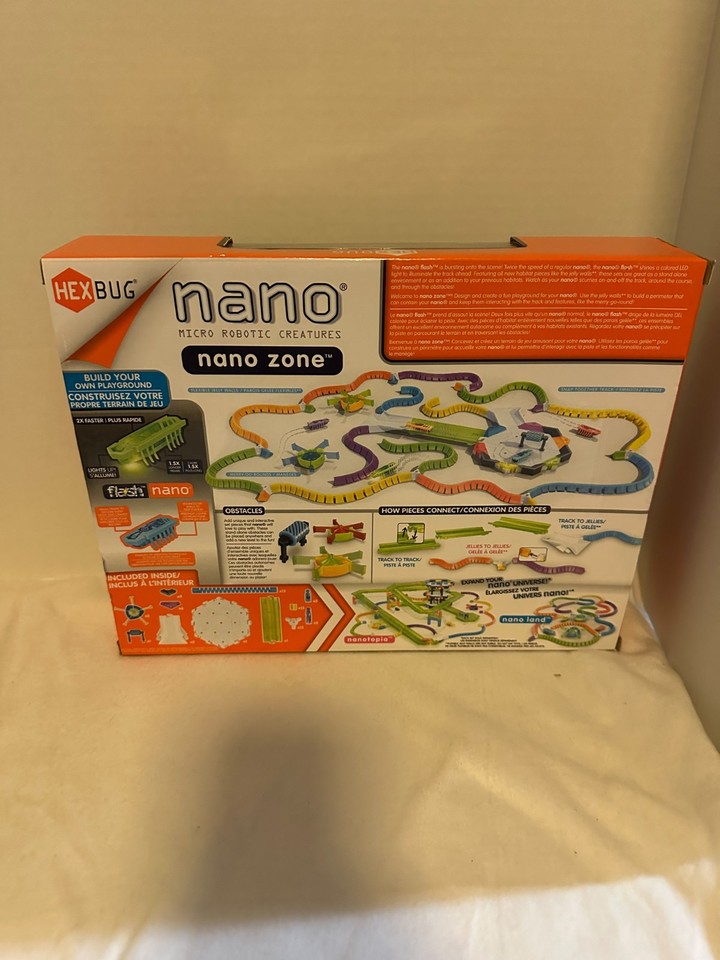 HEXBUG Nano Zone, Sensory Toys for Kids & Cats with Over 60 Pieces & 5 ...