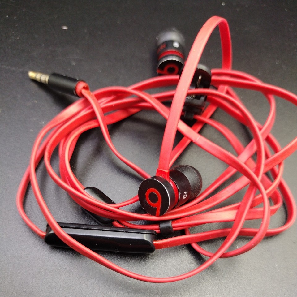 Beats by Dr. Dre urBeats Wired Earbud Headphones - Red/Black Tested ...