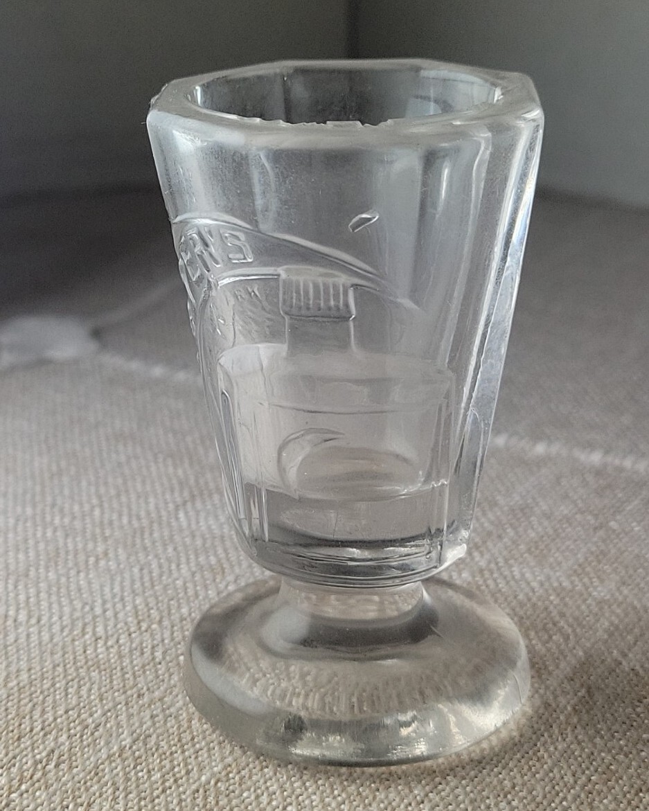 Antique Medicine Dosage Cup, Dr. Harter's Dosage Cup, BEAUTIFUL clear ...