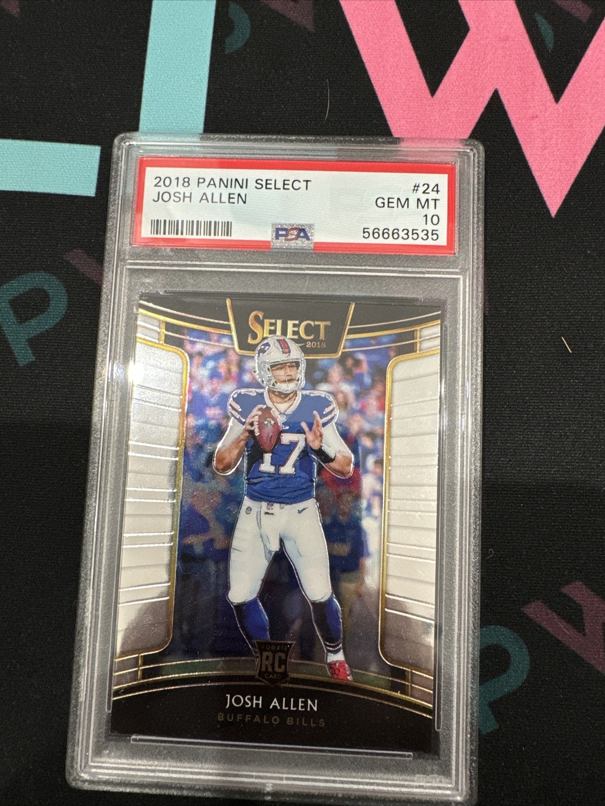 2018 Panini Select #24 Josh Allen Rookie Card PSA 10 GEM MINT | eBay