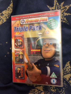 Fireman Sam - CGI Triple Pack DVD (2010) Fireman Sam Limited Edition ...