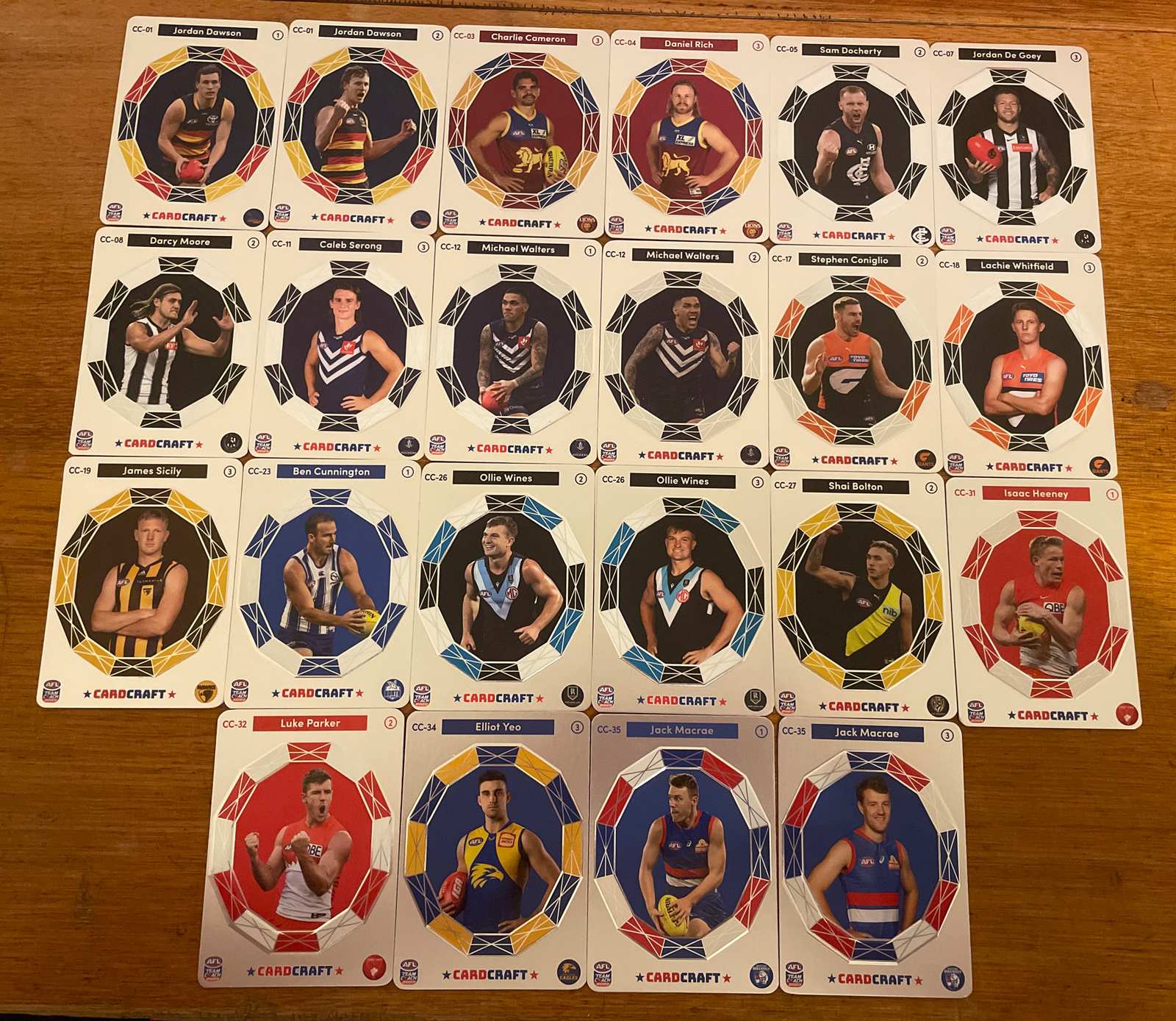 2023 AFL Teamcoach Card Craft Silver-Pick Your Own-Codes Unused | eBay ...