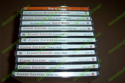Time Life Classic Country CD Lot Christmas Great Story Songs Duets ...