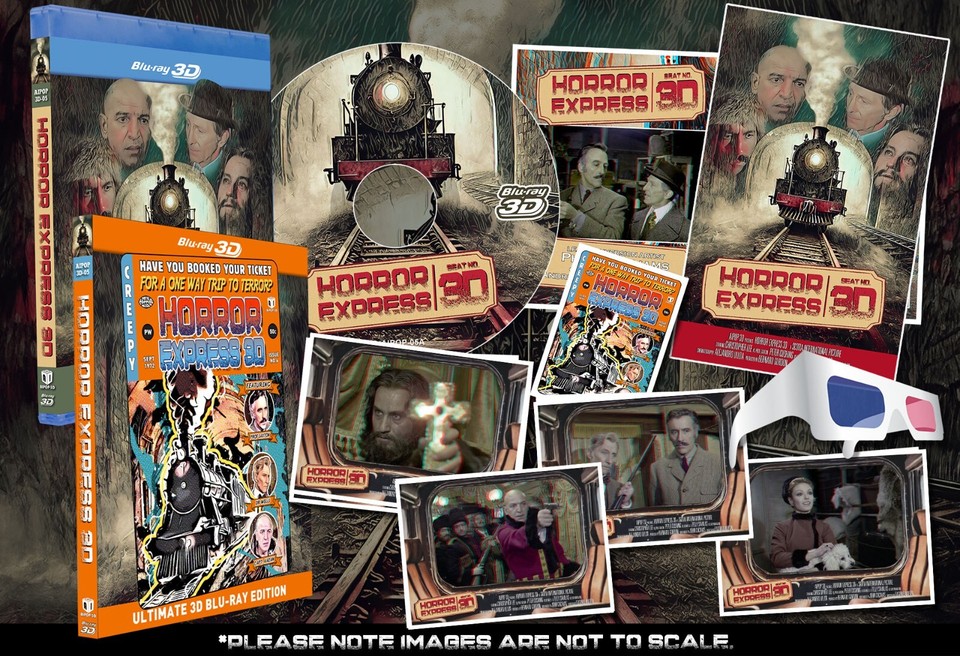 3D Blu-ray: Horror Express Blu-ray 3D - Platinum Edition US IMPORT ...