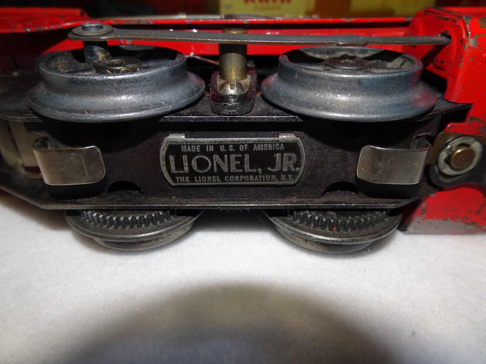 Vintage Lionel JR 1055 Prewar Freight Train Set w'Transformer and RED ...