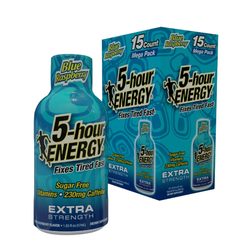 5-hour ENERGY Shot, Extra Strength, Blue Raspberry, 30 Count | eBay