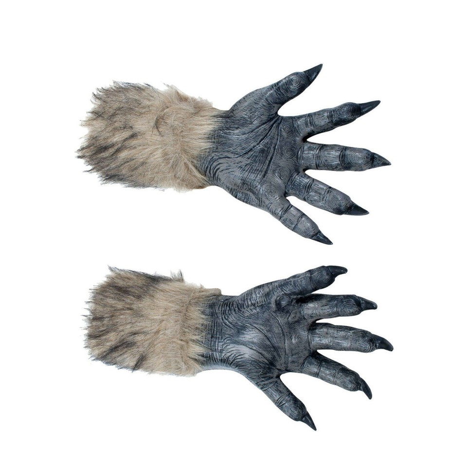 Erwachsene Großer Böser Wolf Werwolf Tier Gummi Overhead Maske ...