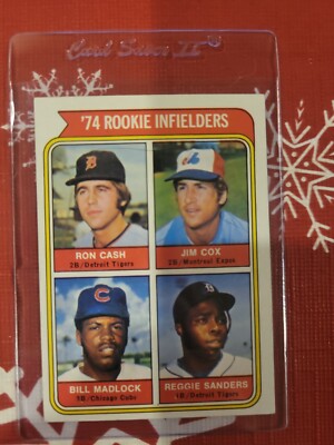 1974 Topps Baseball Bill Madlock Rookie Card EX/MINT+ See Pictures | eBay