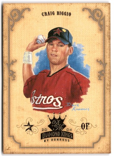 2004 Donruss Diamond Kings - #125 Craig Biggio | eBay