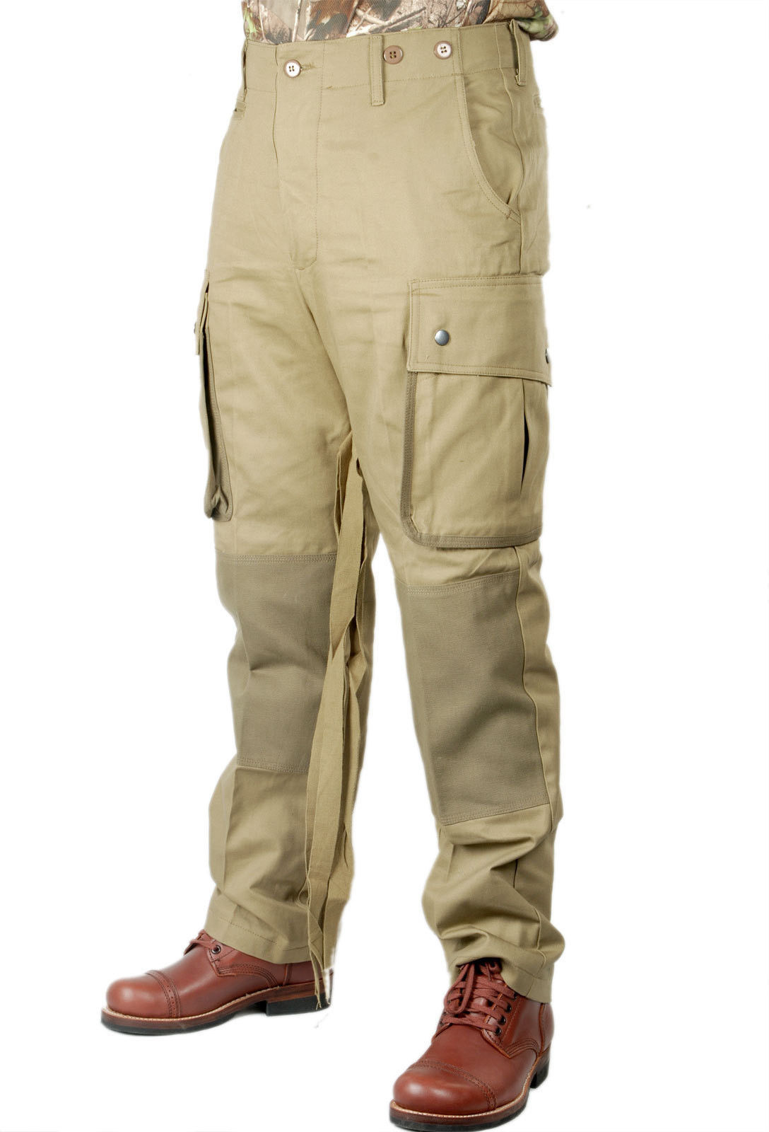 WWII US Army M1942 M42 Airborne Paratrooper Uniform Jumpsuit Jacket ...