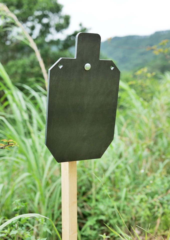 AR500 Steel Targets 1/2 Inch, Steel Silhouette Targets for Shooting ...