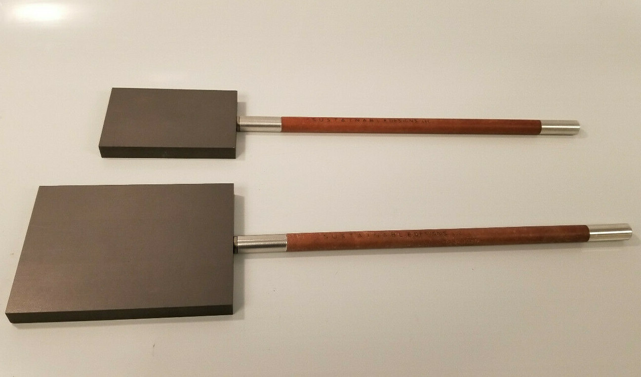 Graphite Hand Paddle Lampworking Marver Glass Blowing Press High ...