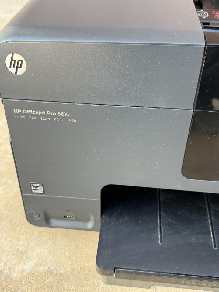 HP Officejet Pro 8610 All-In-One Inkjet Printer - Tested, Works Needs ...