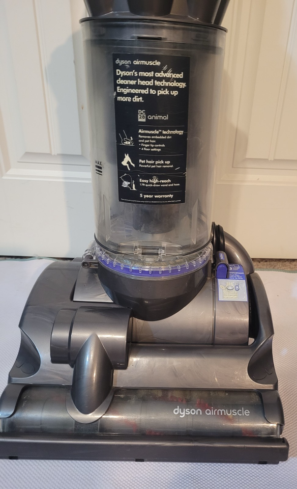 DYSON DC28 Animal Airmuscle Upright Vacuum Purple GOOD SUCTION | eBay