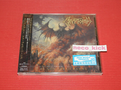 4BT CRYPTOPSY AS GOMORRAH BURNS 2023 JAPAN CD | eBay