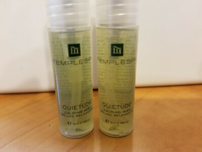 Temple Spa Quietude Calming Mist Lot of 2 .16 oz 5ml New | eBay