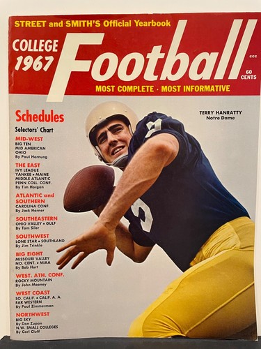STREET & SMITH'S FOOTBALL YEARBOOK 1967 KEN STABLER MEAN JOE GREENE RON ...