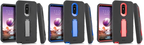 Hybrid with Kickstand Case Phone Cover for LG Stylo 4 Q710 LM L713DL ...