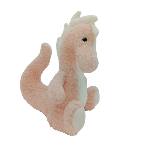 Portland Plush DELILAH the Dragon Pastel Pink Stuffed Animal Toy Green ...