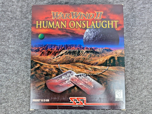 CIB WarWind II 2: Human Onslaught Big Box (PC, 1997) CD-ROM - EUC ...