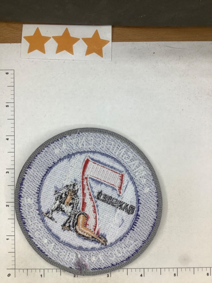 VINTAGE US NAVY CAOC 7 LARISSA & GREECE BANSHEE 7 SQD PATCH | eBay