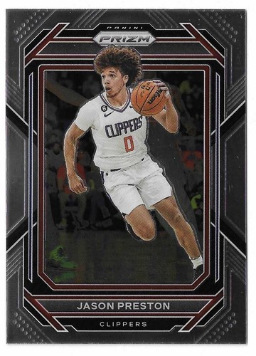 2022-23 Panini Prizm Basketball Jason Preston Card #119 Los Angeles ...
