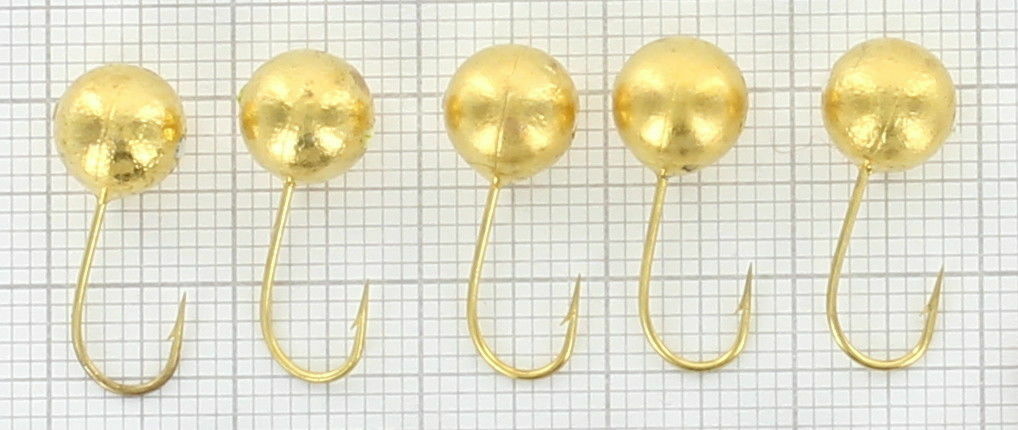 Tungsten Ice Fishing Jigs - Marmooska Winter Jig Heads(Hook# 10, Weight ...