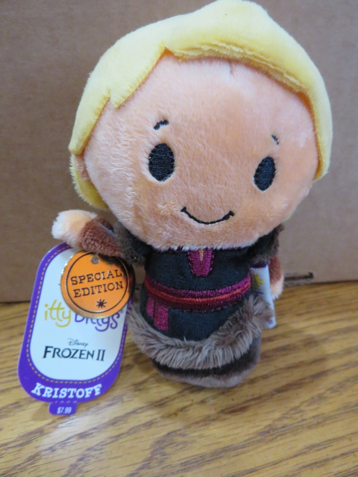 Hallmark Itty Bittys Disney Frozen 2 Kristoff Stuffed Animal Special ...