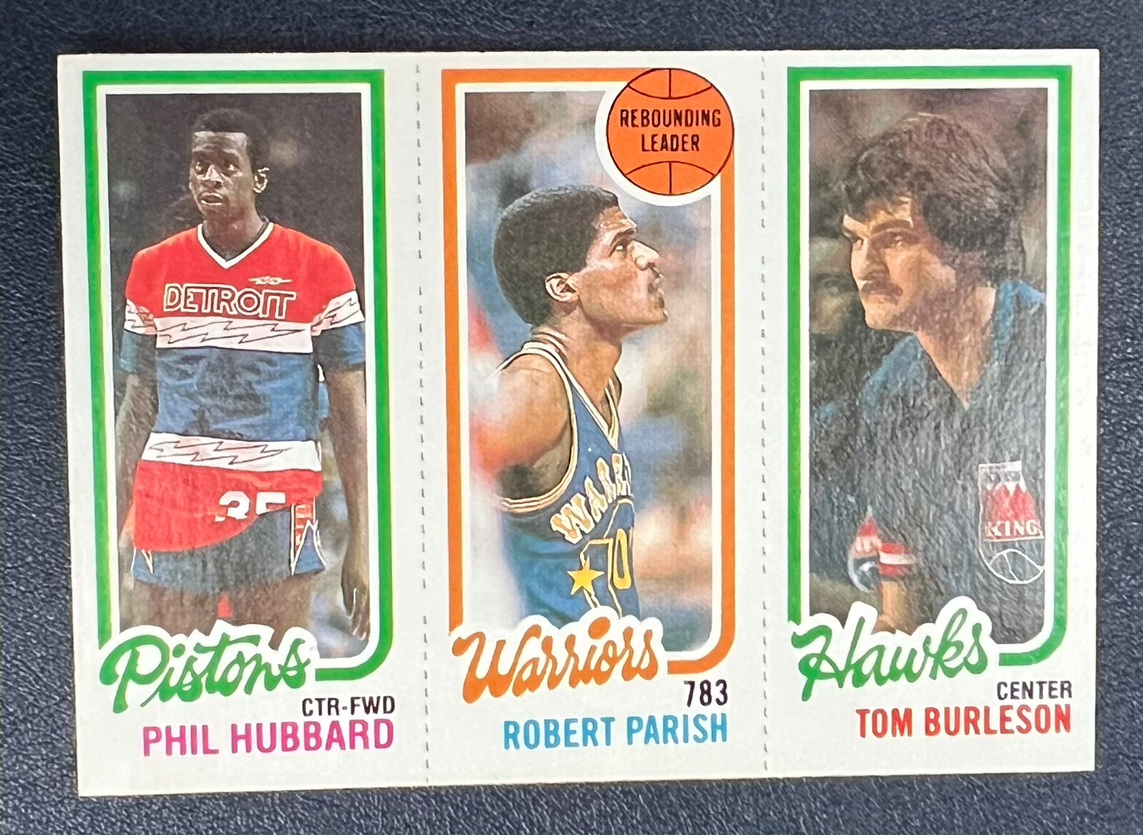 1980 Topps Basketball Hubbard 86 Robert Parrish 93 Tom Burleson 126 ...