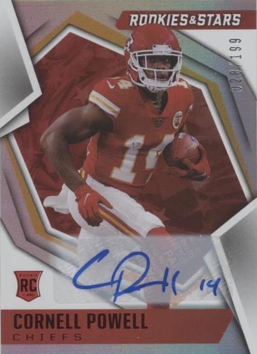 2021 Panini Rookies & Stars - Rookies Cornell Powell #140 Signatures ...