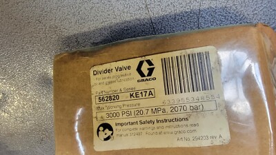 Graco 562820 Trabon® MXP Modular Divider Valve - MXP-50S NEW 1 PIECE ...