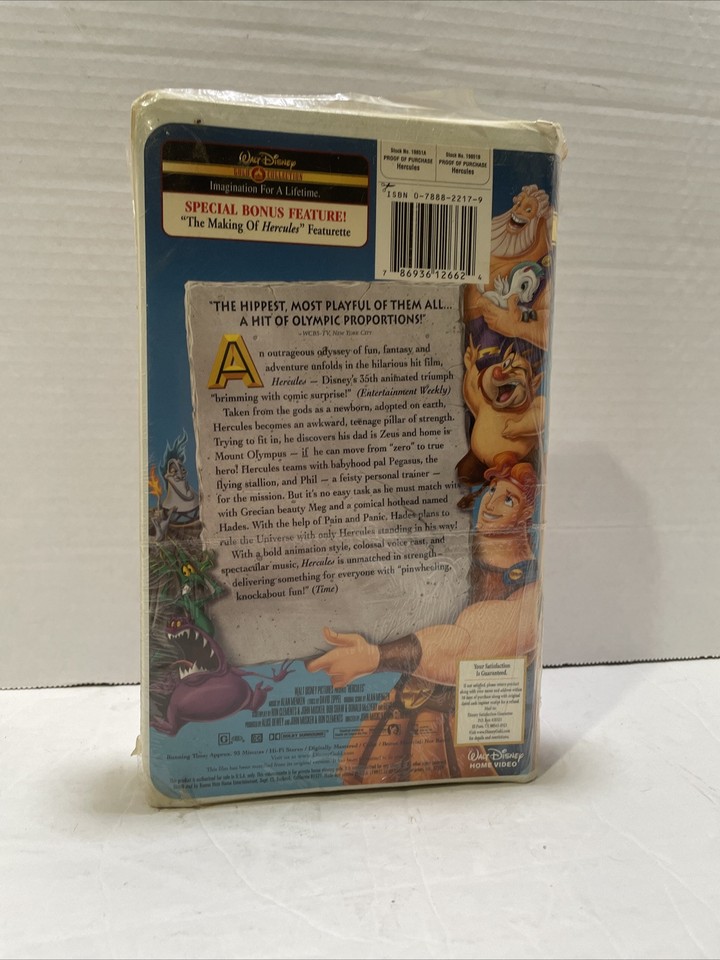 Hercules (VHS, 2000, Gold Collection Edition) Brand New Sealed ...
